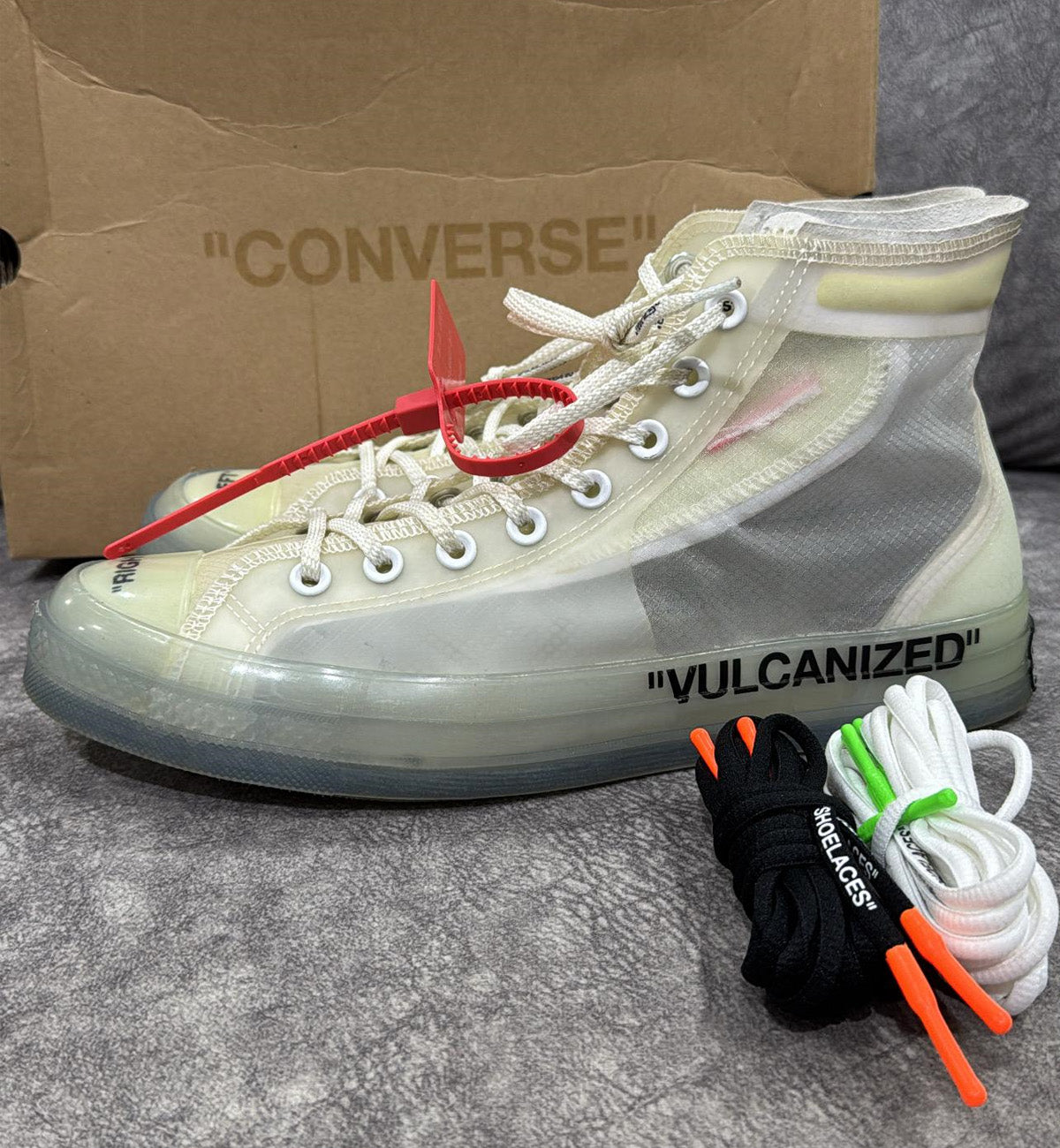 [Pre-Used] Off-White Converse OG Transparent – The Factory KL